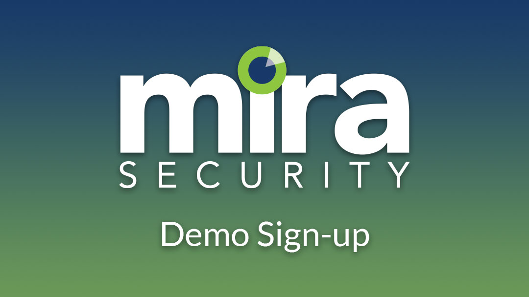 Mira Security | ETO Demo Sign-up